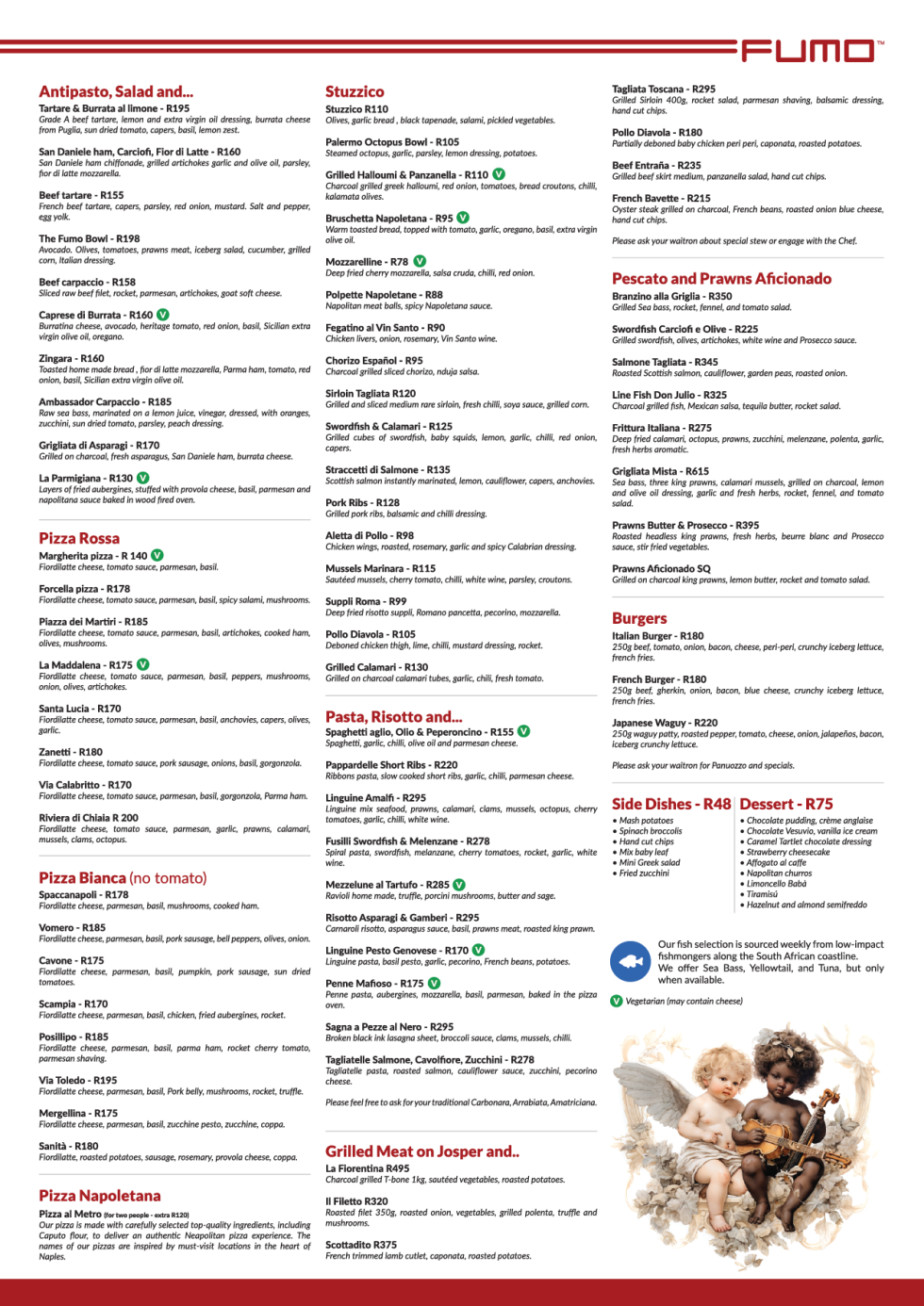 Menu - Fumo Restaurant